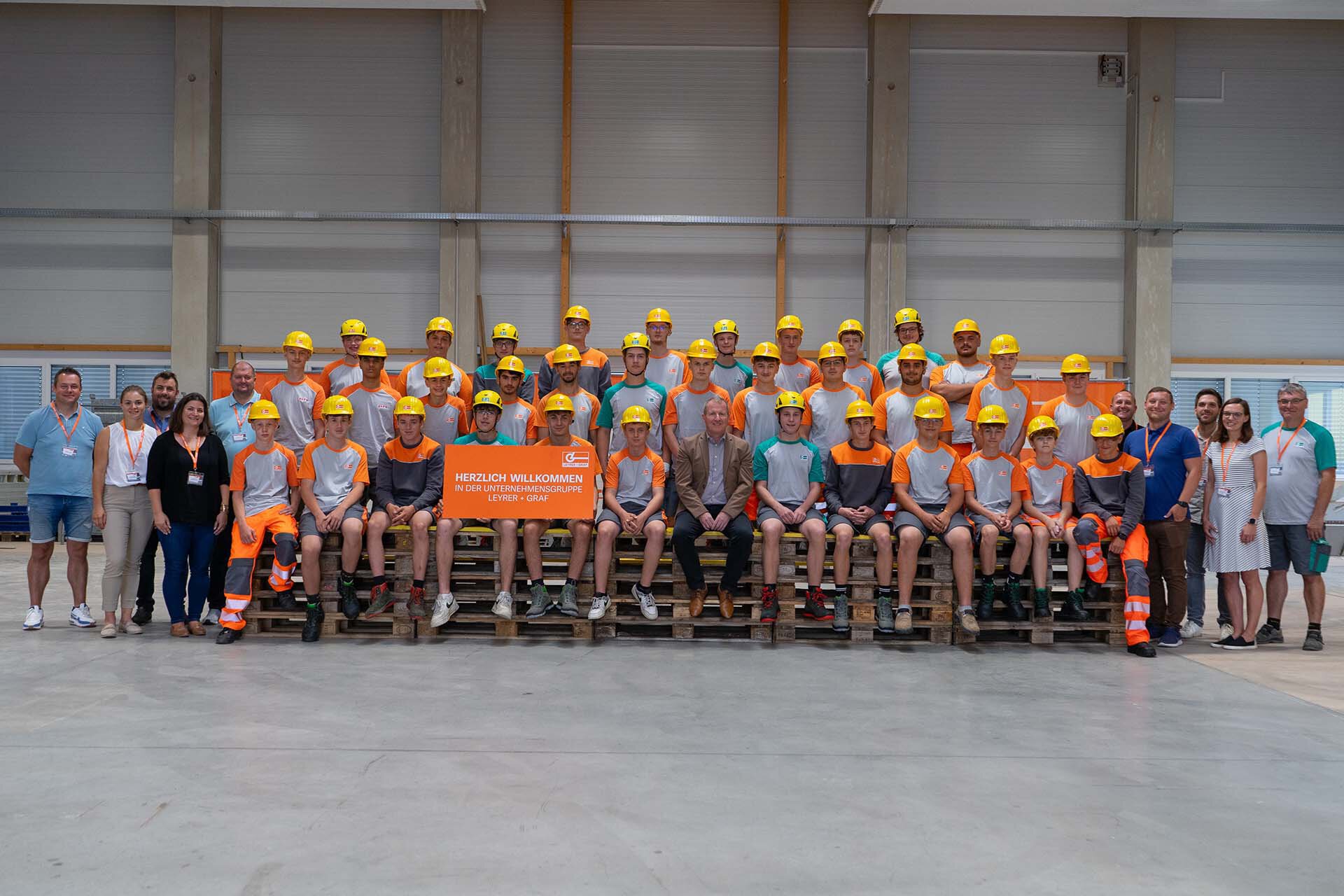 News: Leyrer + Graf begrüßt 40 neue Lehrlinge beim Welcome Day | Graf ...