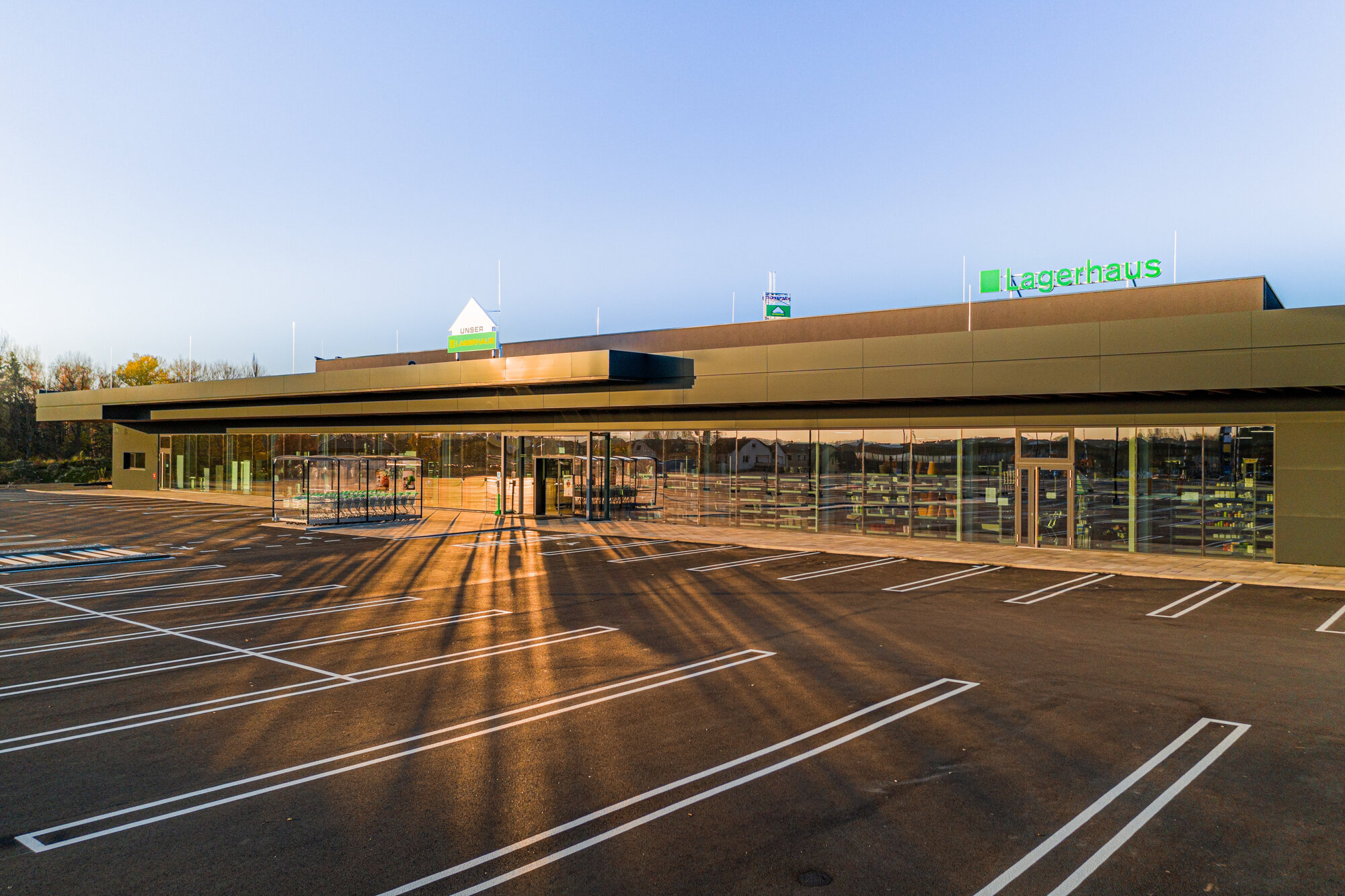 Referenzen: Raiffeisen Lagerhaus, Waidhofen a. d. Thaya | Graf Holztechnik